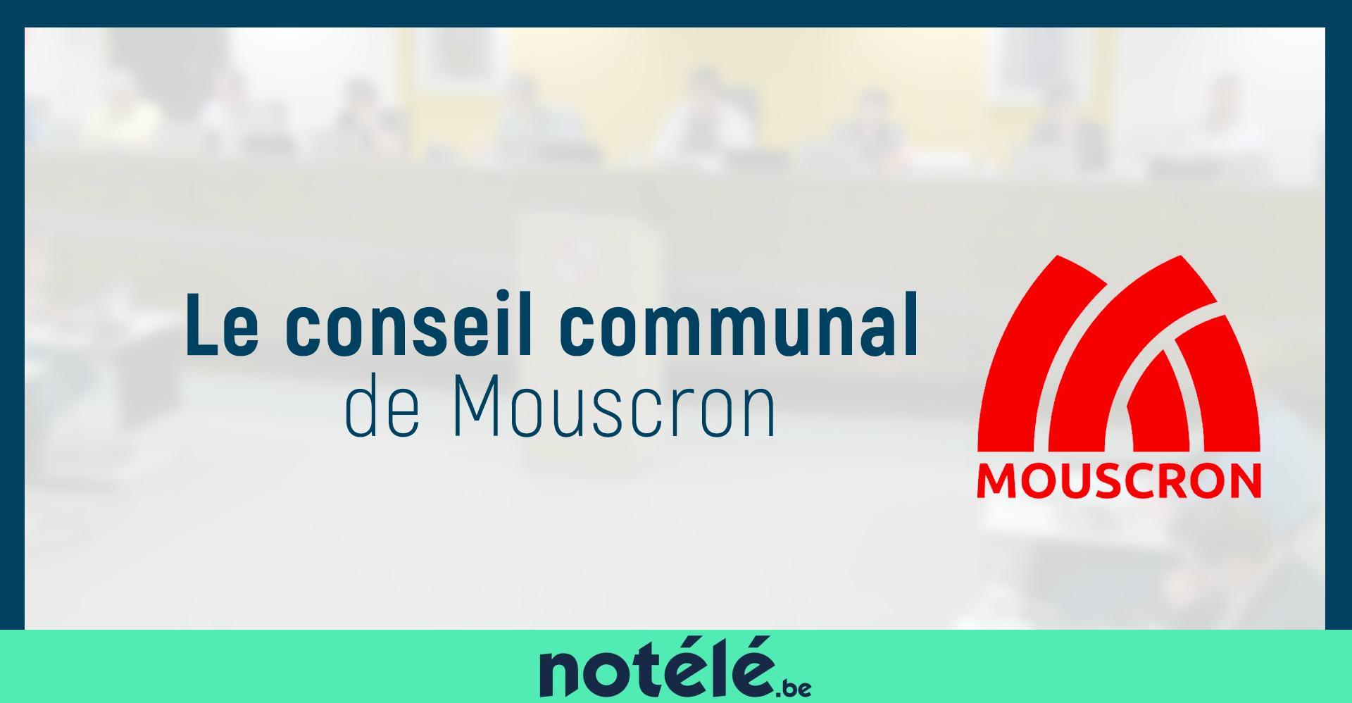 Conseil communal de Mouscron - 26/01/26
