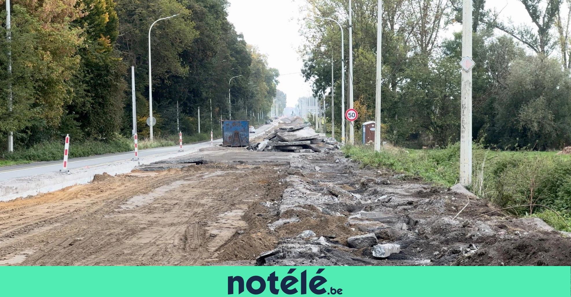RN50 à Pecq : le chantier retardé, la circulation (a priori) maintenue ...