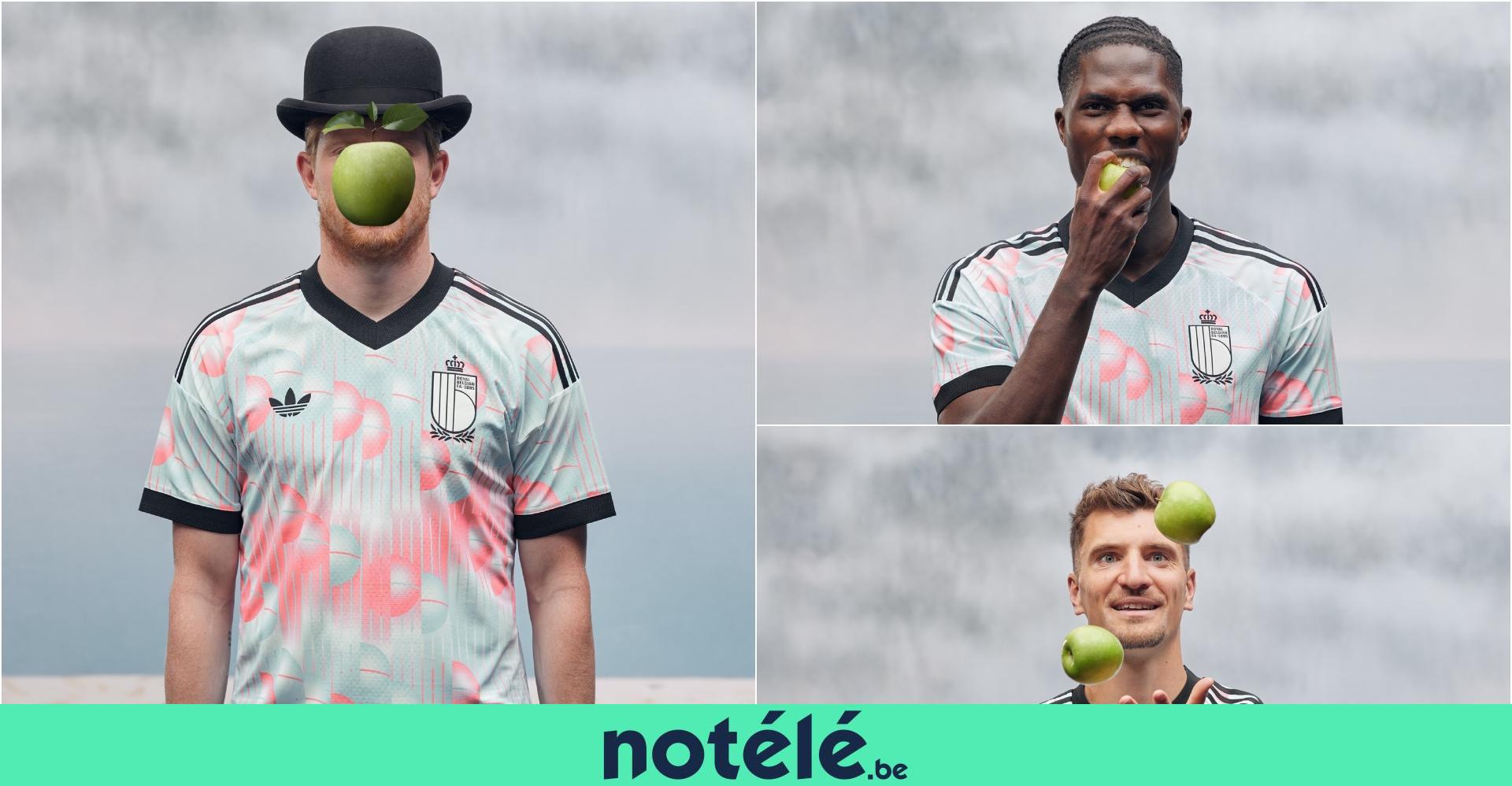 Le nouveau maillot extérieur des Diables Rouges rend hommage au peintre ...