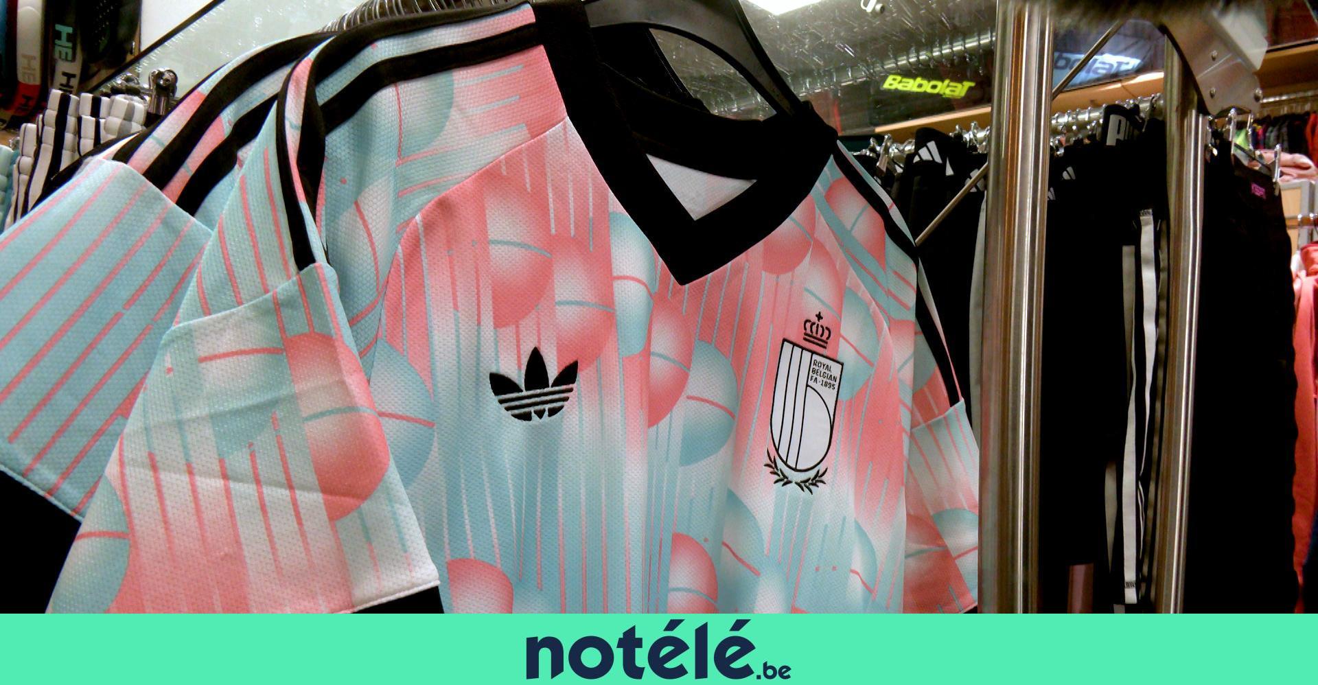 Diables Rouges : un maillot extérieur en hommage au peintre lessinois ...