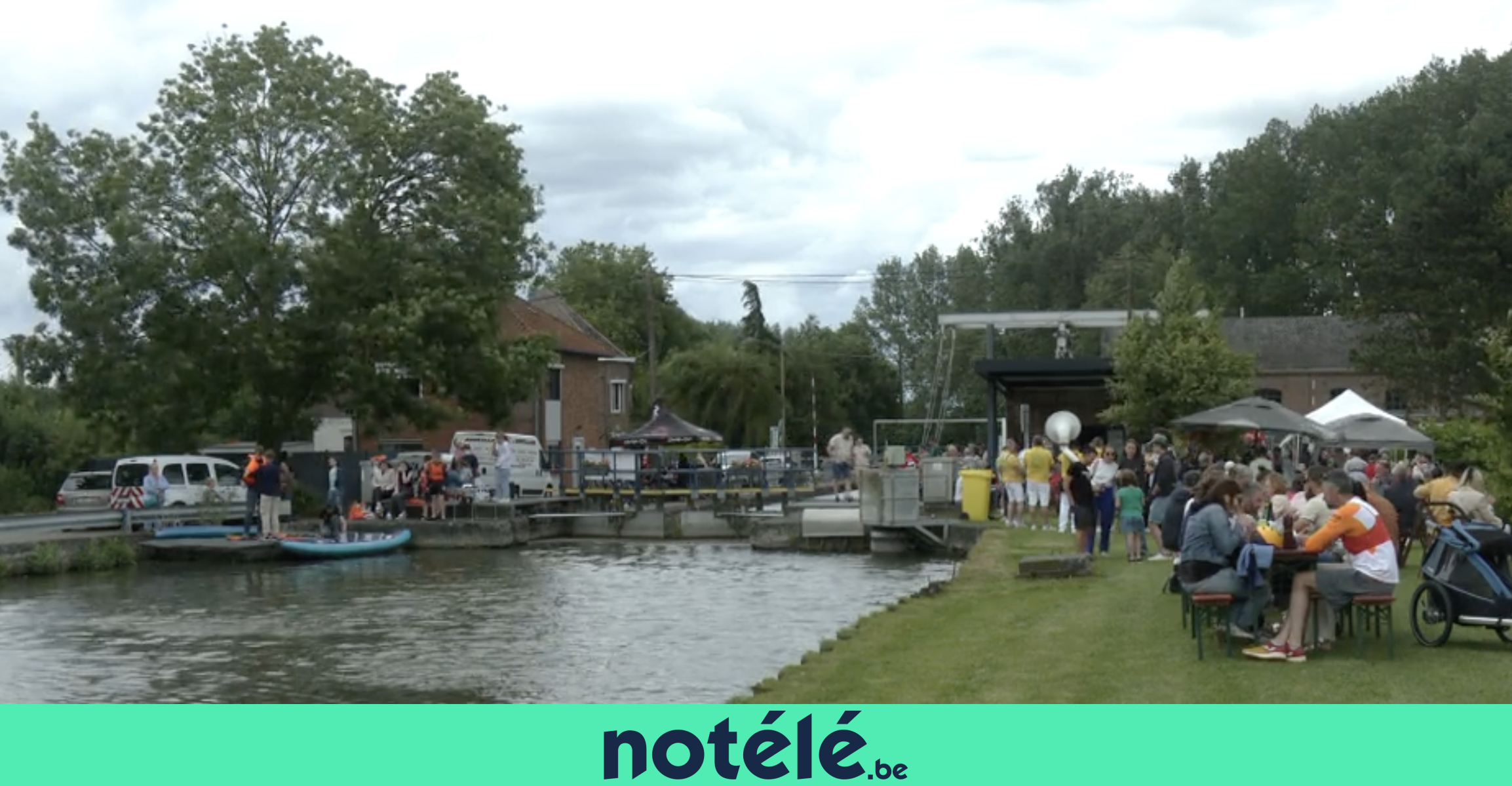 La guinguette de la halte revient le 5 juillet à l'écluse n°15 de Ladeuze