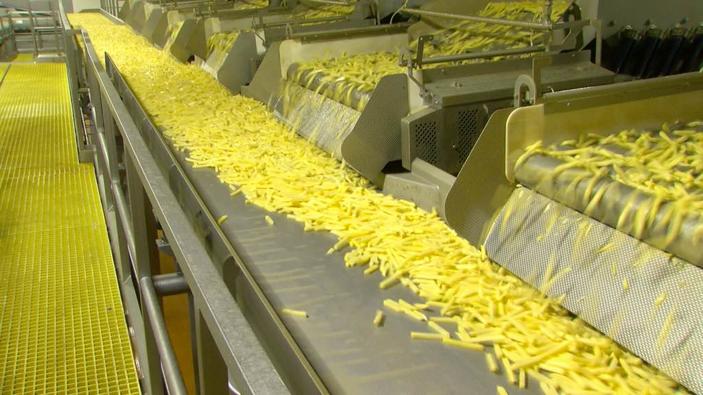 Lutosa présente sa nouvelle ligne de production de frites