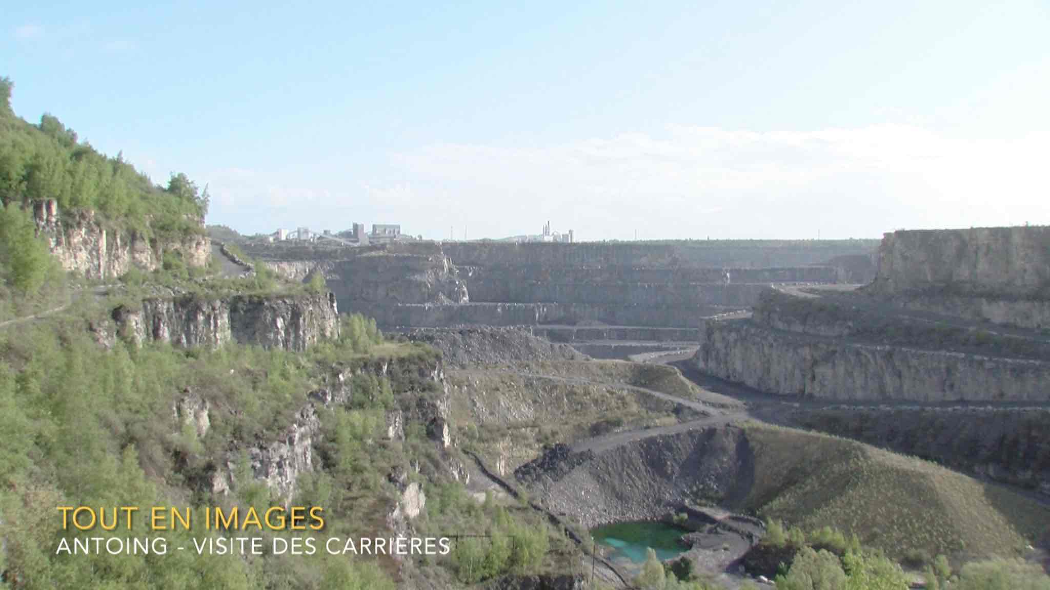 Tout en images: visite des carrières d'Antoing