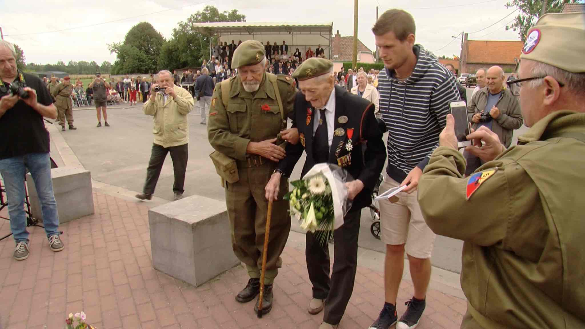 75 ans de la libération: hommage à la brigade Piron à Rongy