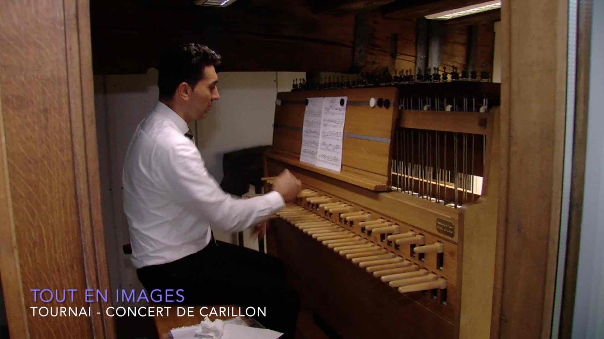 Tout en images: Concert de carillon à Tournai