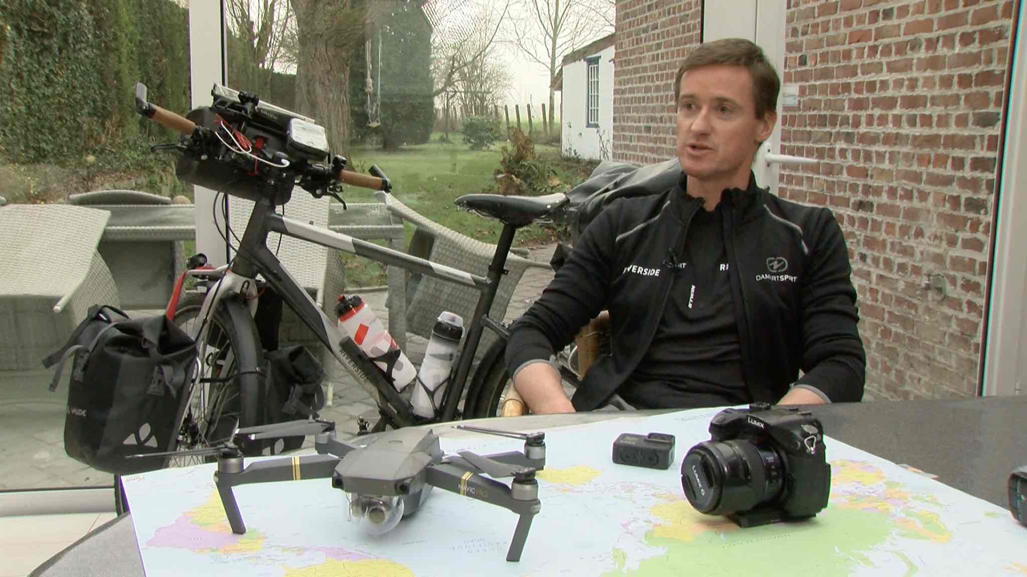 Néchin: objectif Hanoï à vélo pour Jean-Philippe Bossut