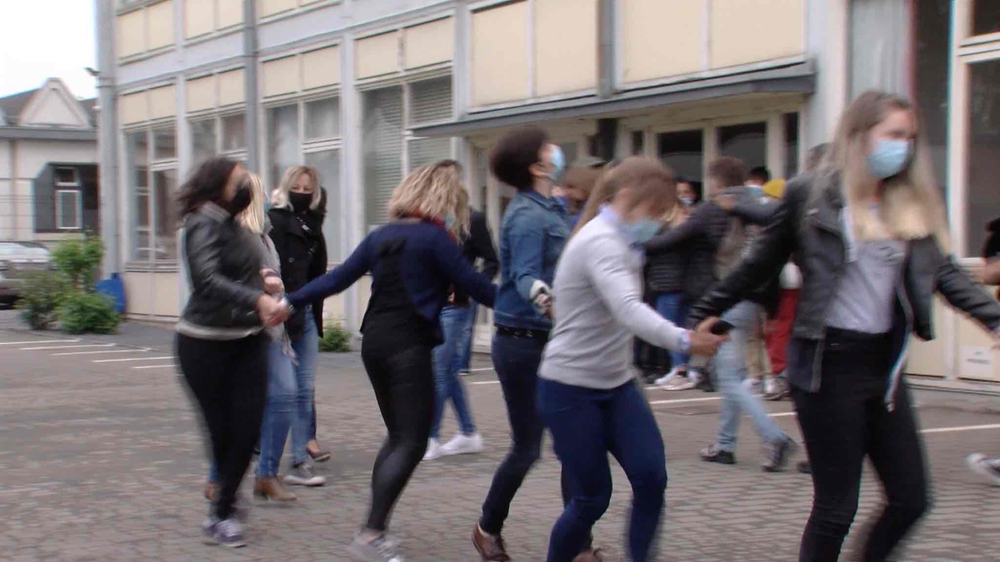 Une surprise en musique pour les élèves de l'Institut Vauban d'Ath